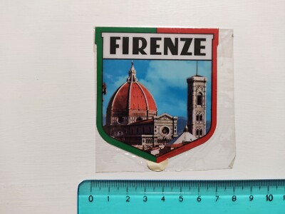 Adhesive Firenze Sticker Autocollant Vintage 80s Mens Original | eBay ...