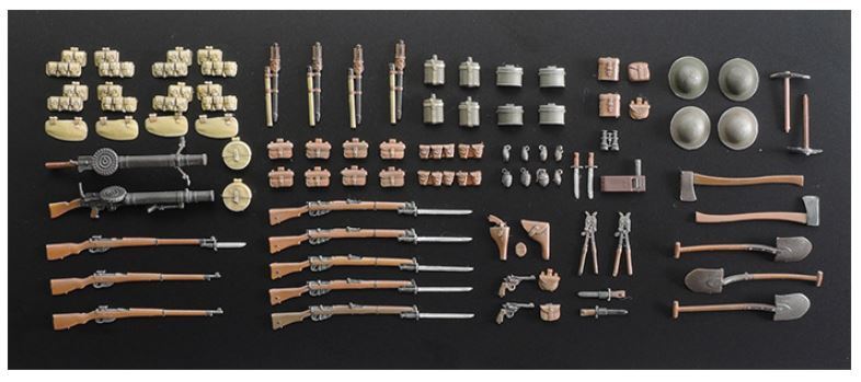 Tamiya 32409 WWI British Infantry 1/35 Scale Plastic Model Figures | eBay