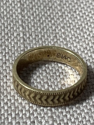 Antique Strobell & Crane 14K Yellow Gold Baby Ring Estate Circa 1890 ...