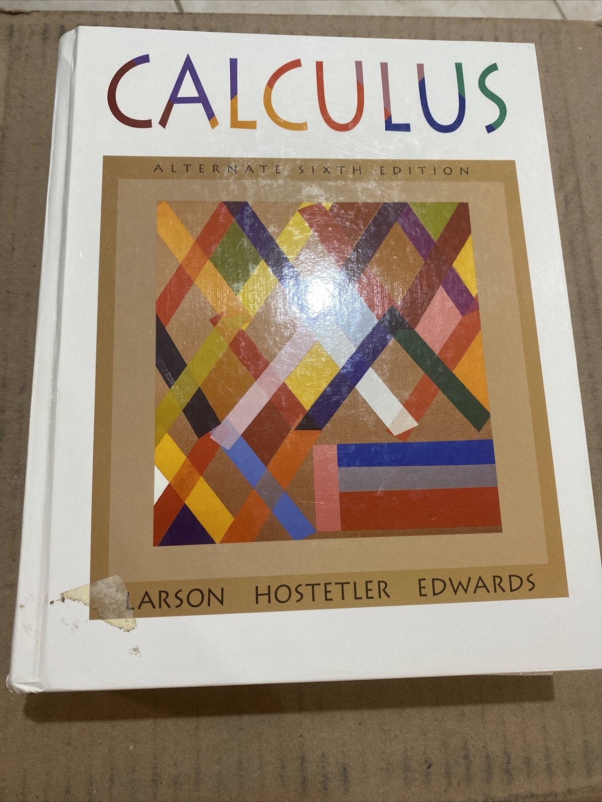 Calculus, Alternate by Robert P. Hostetler, Ron Larson and Bruce H ...