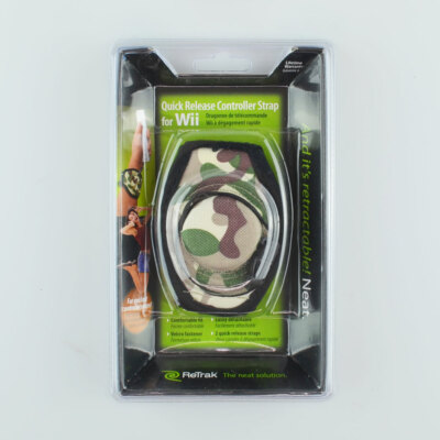 Wii Controller Wrist Hand Strap - Camo - Retractable - Nintendo Wii ...