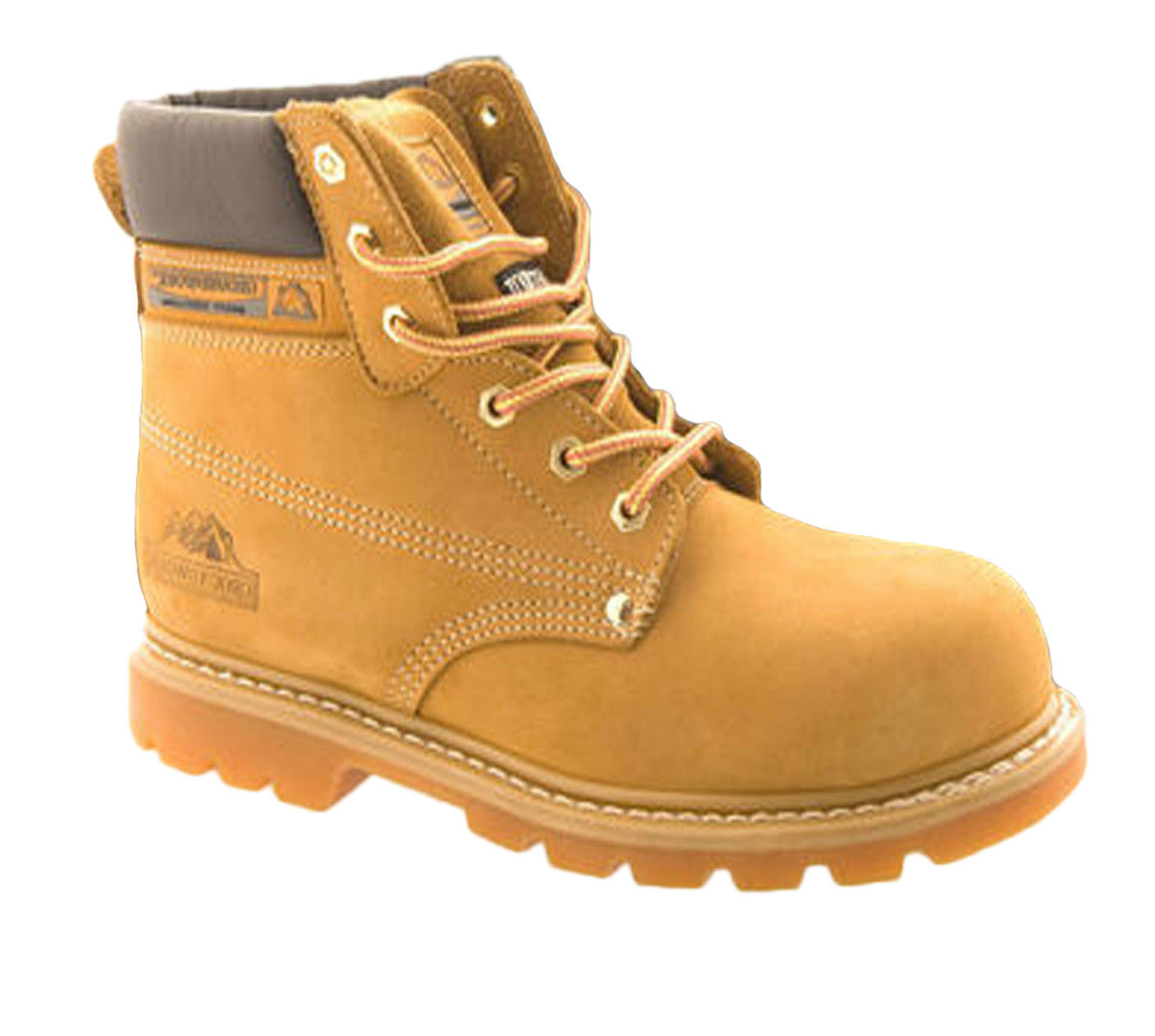Mens GROUNDWORK CATERPILLAR Safety Steel Toe Cap Shoes Ankle Work Boots ...