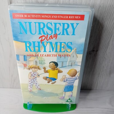 NURSERY PLAY RHYMES ELIZABETH WATTS VHS - RARE RETRO VIDEO TAPE | eBay UK