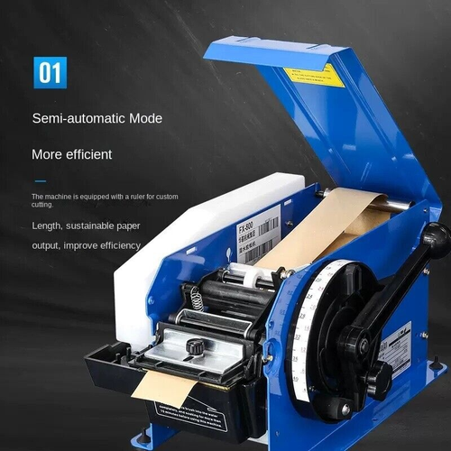 Semi-automatic Wet Water Machine Kraft Paper Sealing Machine Cutting ...