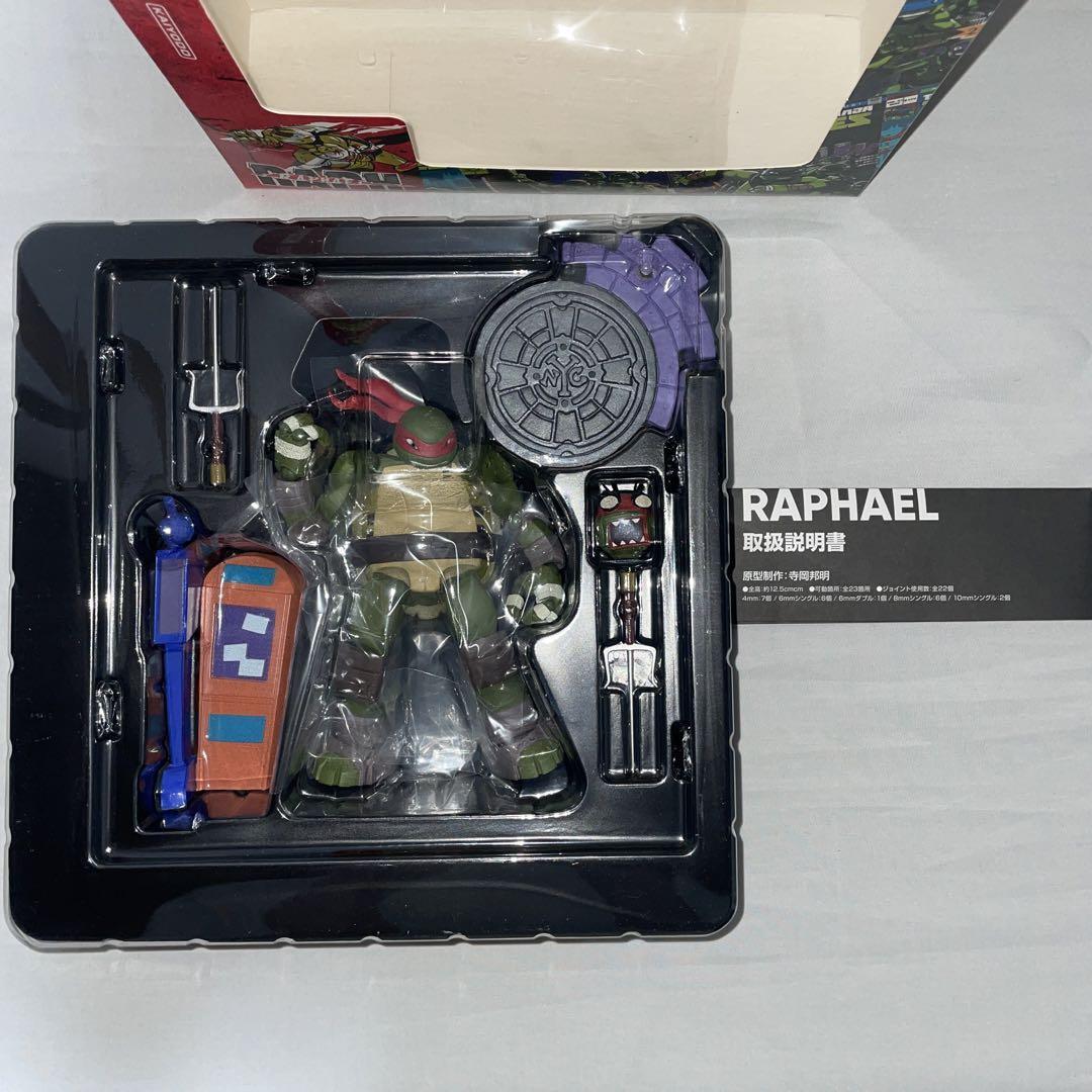 Kaiyodo Revoltech Teenage Mutant Ninja Turtles RAPHAEL Action Figure ...