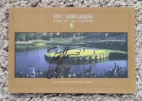 ZACH JOHNSON Signed TPC SAWGRASS Scorecard-THE PLAYERS | eBay