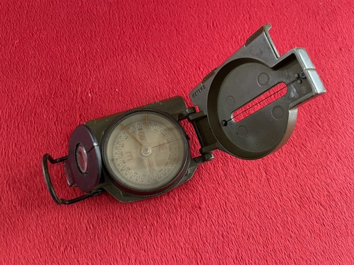 US Lensatic Compass Army Magnetic Military | eBay