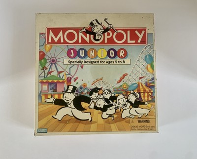 Monopoly Jr Junior 1995 Board Game Hasbro Parker Brothers 1995 | eBay