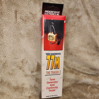 77M Tracer Tone Test Set Generator Progressive Electronics Manual Clips ...