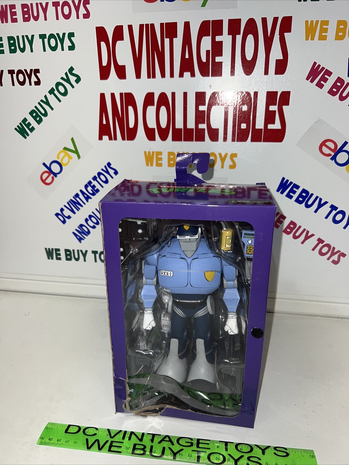 NECA Teenage Mutant Ninja Turtles - 7" Cartoon Ultimate Rex Action ...