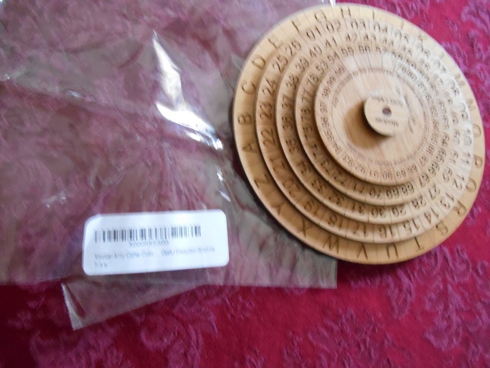 MEXICAN ARMY CIPHER - Made in U S A - Creative craft house | eBay