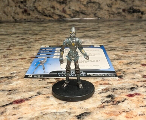 WOTC Star Wars Miniatures - Proxy #56 Rare w/ Card | eBay