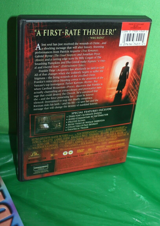 Stigmata DVD Movie 27616745125| eBay