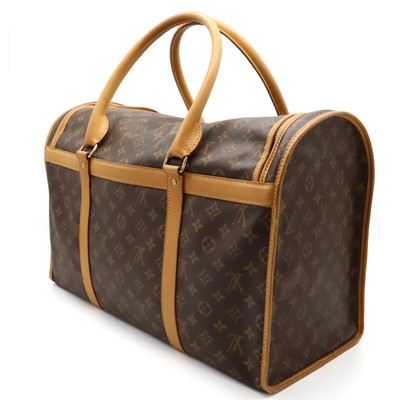 Louis Vuitton Dog Carrier 50 🥯 LOUIS VUITTON Monogram Sac Chillant 50 ...