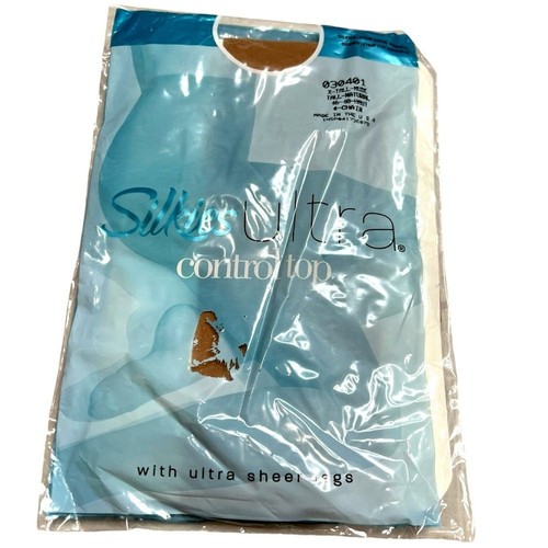 Silkies Ultra Control Top with ultra sheer legs 2004 nylon hose XTall ...