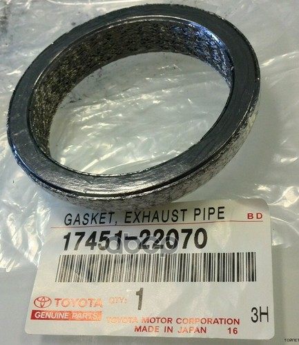 17451-22070 Toyota Gasket, exhaust pipe 1745122070, New Genuine OEM ...