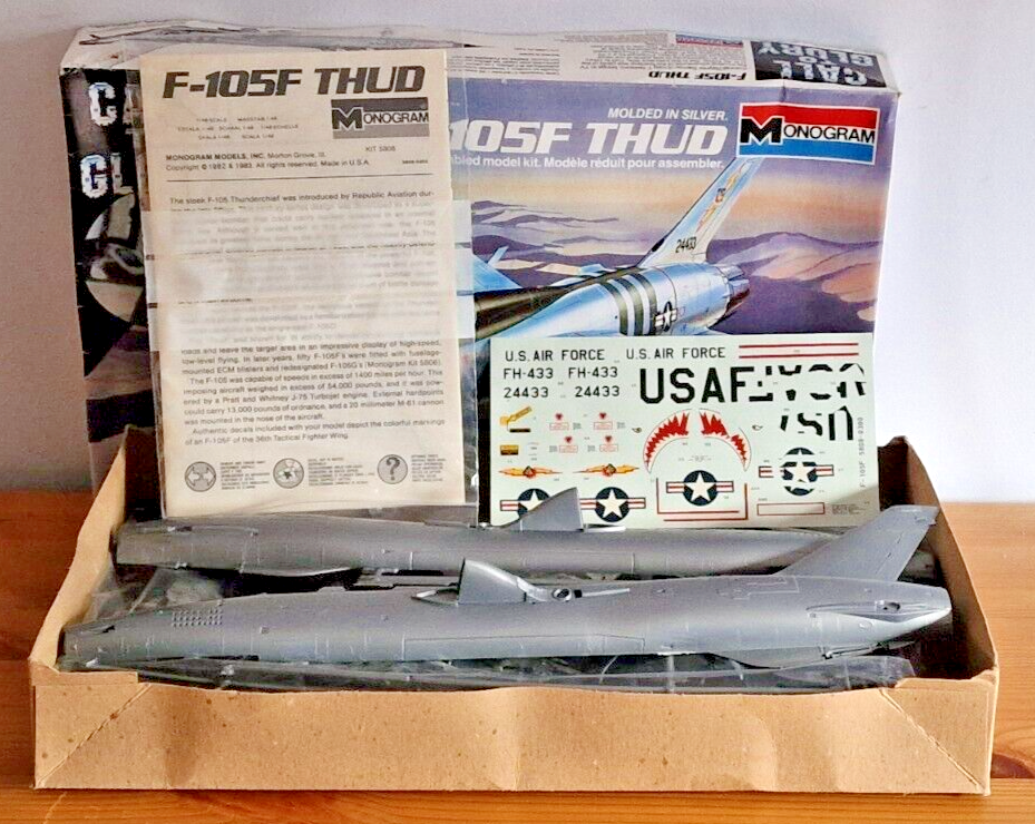 Monogram 1:48 Scale F-105F Thunderchief | eBay UK