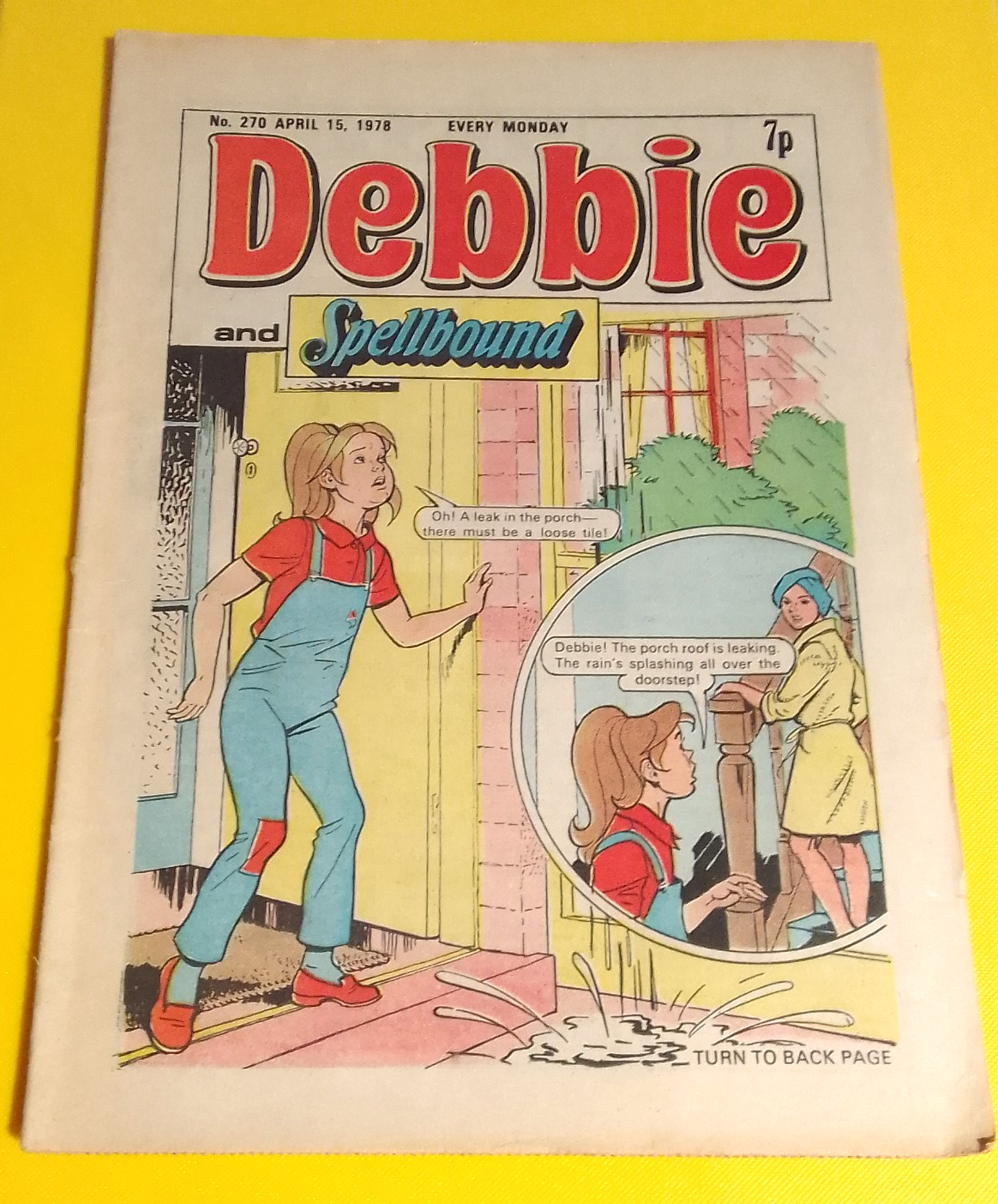Debbie and Spellbound Comic No.270 - April 15 1978 | eBay UK