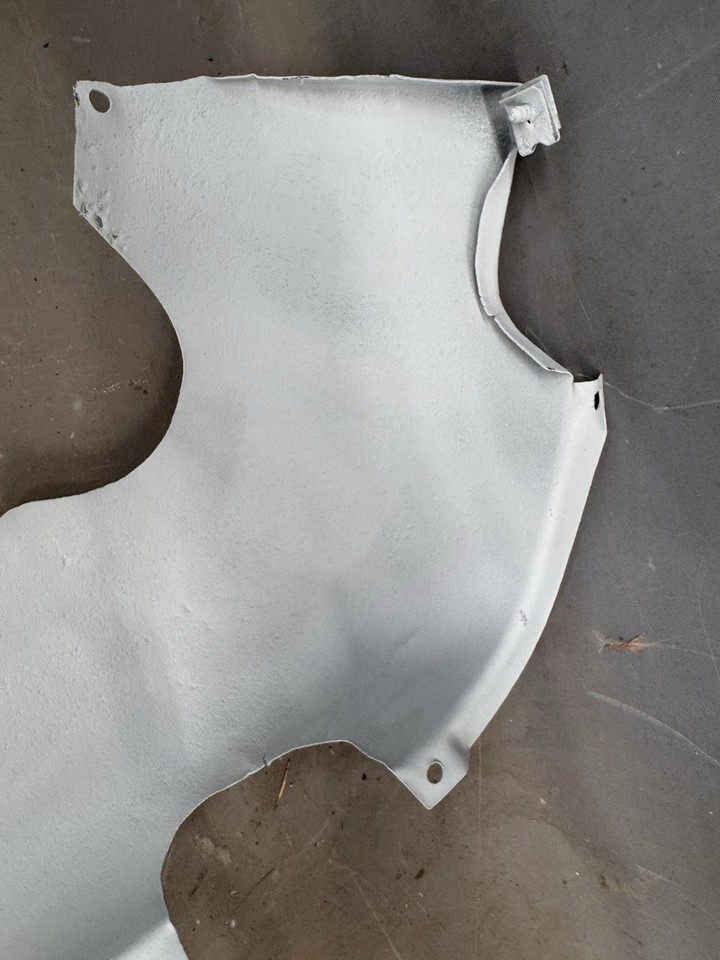 1960 Chevy Impala BelAir Rear Bumper Lower Valance Filler Splash Shield ...