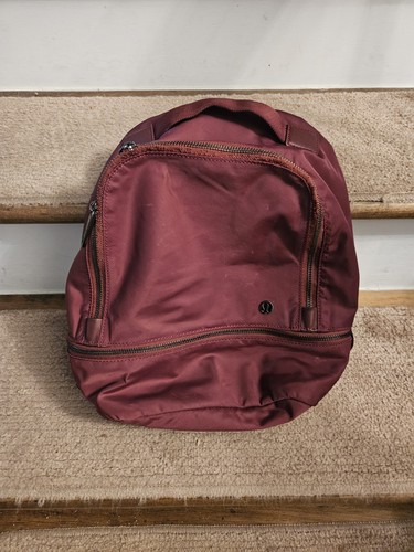 Lululemon Burgundy Small 10L City Backpack | eBay