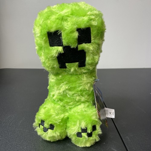 Minecraft Movie Plush Creeper Fuzzy Green Toy Mojang Stuffed NEW 2025 ...