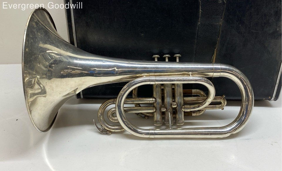 Yamaha YMP201MS Mellophone With Case | eBay
