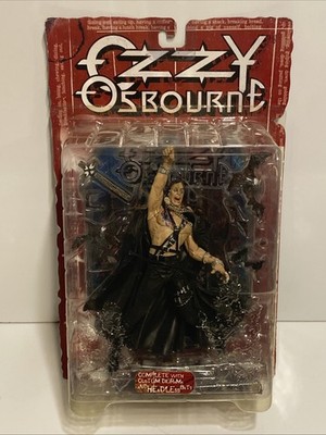 McFarlane Ozzy Osbourne Action Figure With Headless Bat 1999 NIB New In ...