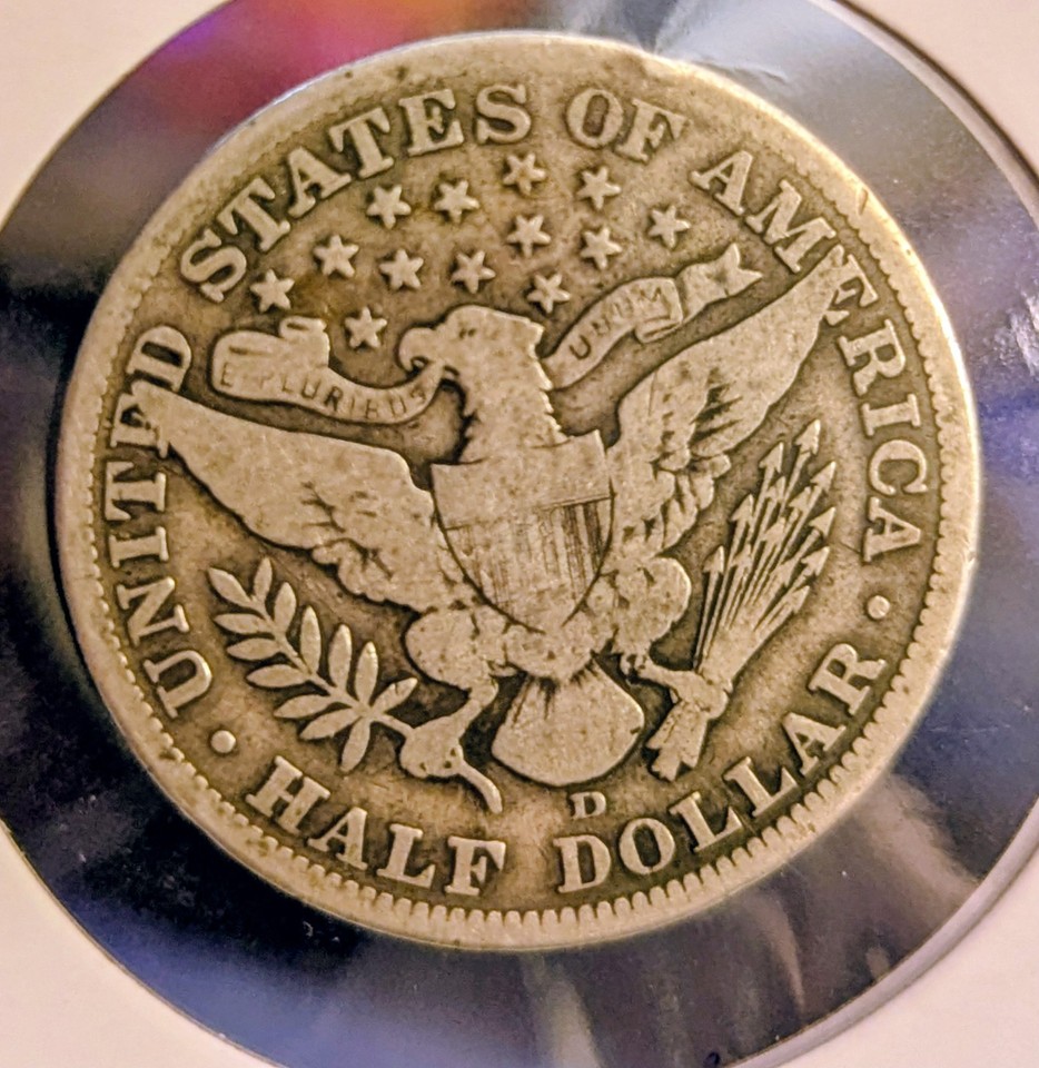 1908-D Barber Half Dollar | eBay