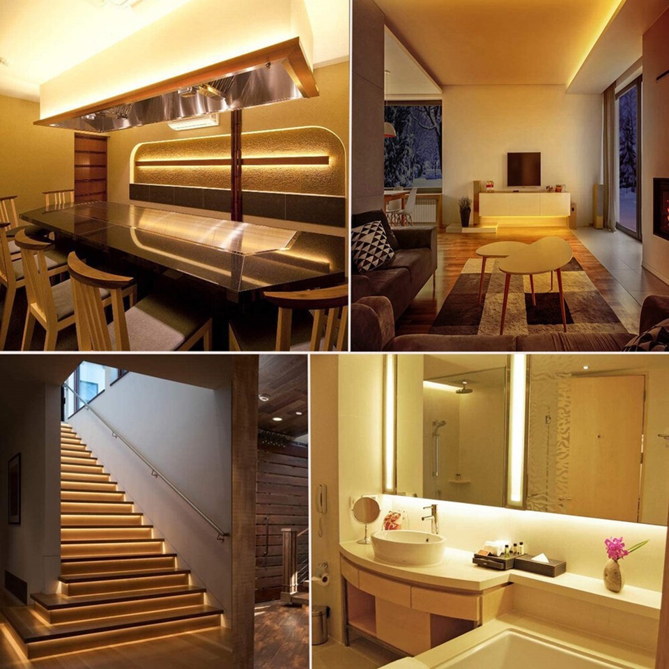 COB LED Light Strip Thin 3mm LED Strip 5V Flexible Tape Lights For Room ...