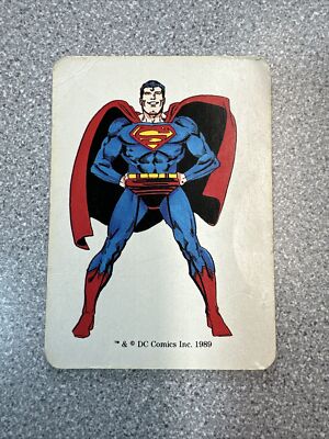 SUPERMAN DC Comics 1989 Trading card Vintage | eBay