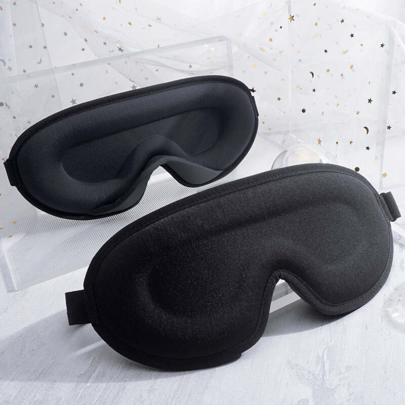 Eye Mask for Sleeping 3D Contoured Cup Blindfold Concave Molded Night ...