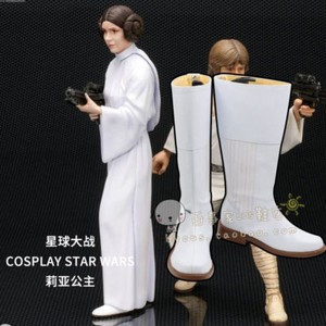 Reyes Boot Leather Star Wars Leia Organa Solo Cosplay Princess Leia ...