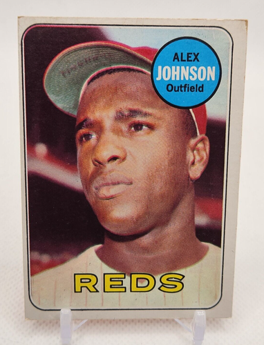Alex Johnson 1969 Topps #280 Reds Angels Rangers Yankees Vintage ...