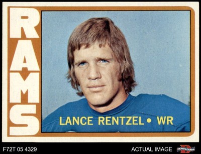 1972 Topps #81 Lance Rentzel Rams Oklahoma 8 - NM/MT | eBay