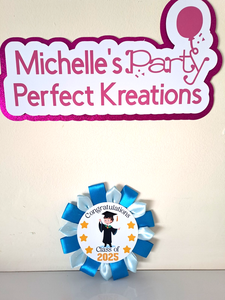 Nursery Graduation Gift Set 2025 – Certificate, Bookmark & Rosette for ...