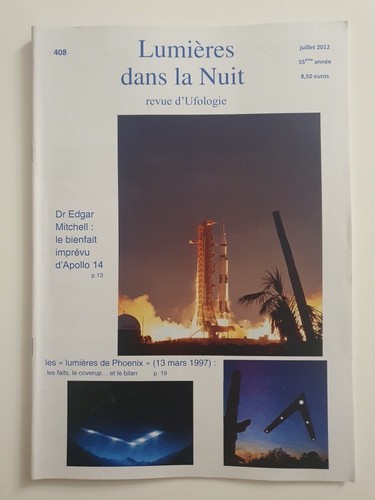 REVUE LUMIERES DANS LA NUIT UFOLOGIE OVNI SOUCOUPES VOLANTES LDLN UFO ...