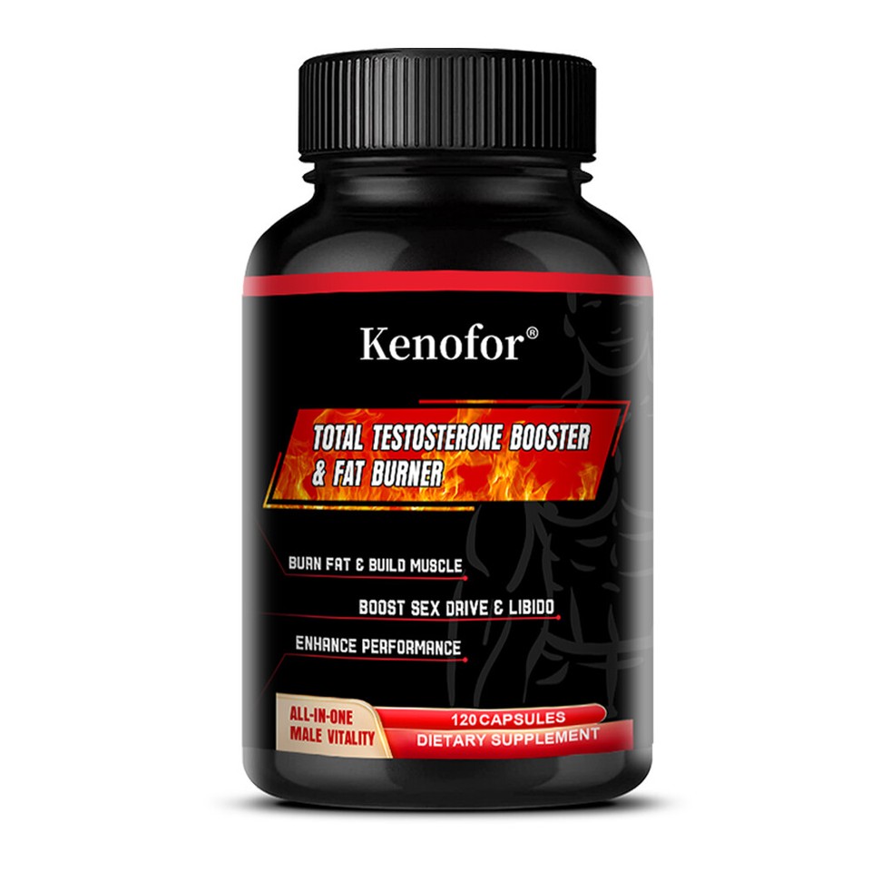 Total Testo Booster & Fat Burner - Stamina,Performance & Endurance ...