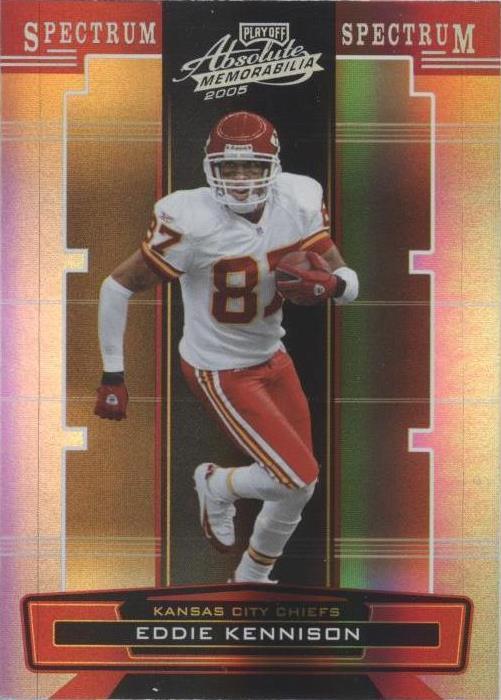 2005 Playoff Absolute Memorabilia - Eddie Kennison #78 Spectrum Silver ...