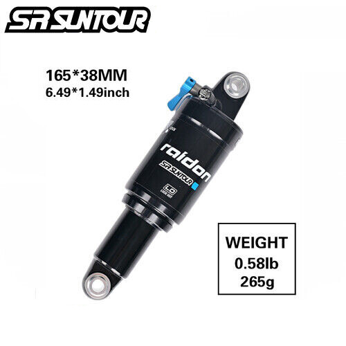 SR Suntour Raidon Air Rear Shock Absorber Downhill MTB Suspension 165 ...