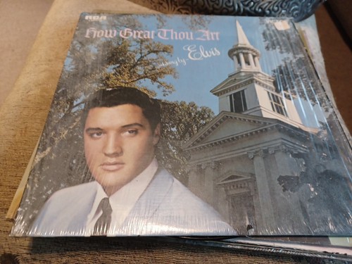 Elvis Presley How Great Thou Art 1967 RCA LSP 3758 Stereo LP Strong VG+ ...