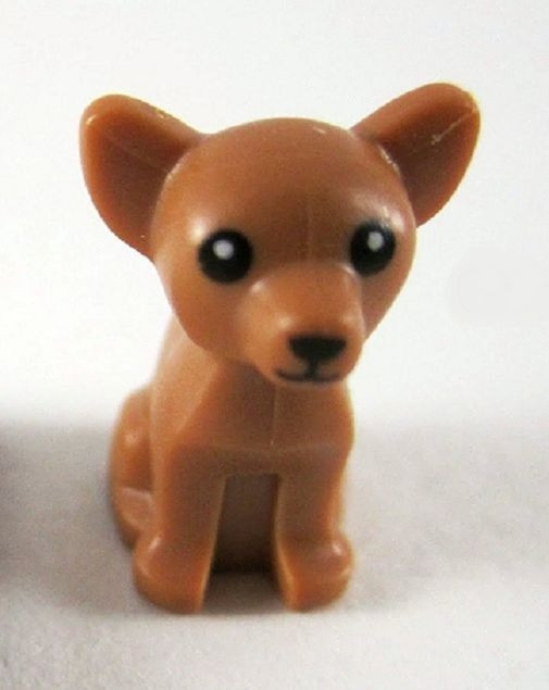 LEGO CHIHUAHUA ~ Minifig Minifigure City Friends Pet Shop Animal Puppy ...