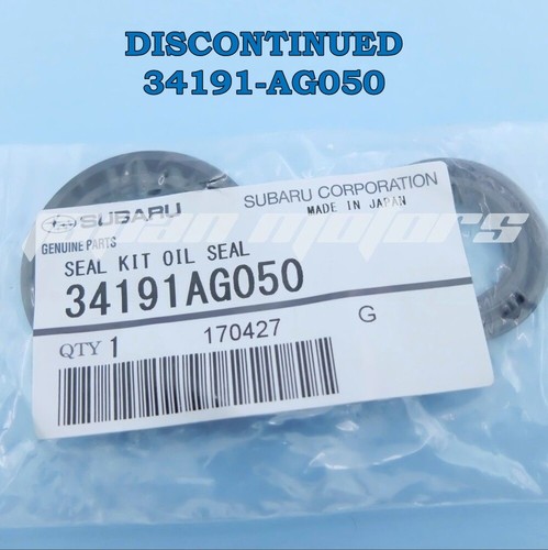 OEM Subaru WRX STi Power Steering Gear Box Oil Seal Kit 34191VA000 ...