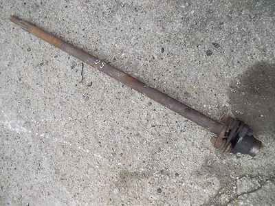 Farmall SC tractor IH main transmission input drive shaft bushings on ...