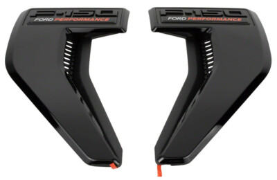 OEM NEW 21-25 Ford Performance F150 Fender Vent Emblem SET LH + RH KIT ...