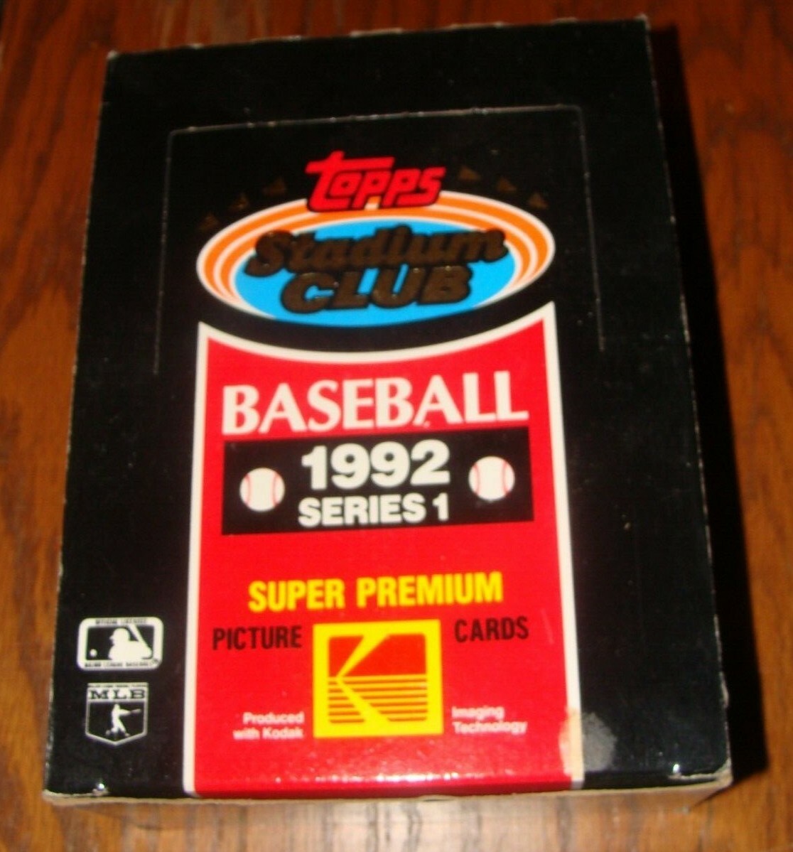 1992 Topps Stadium Club Super Premium Baseball Cards box-series 1 | eBay