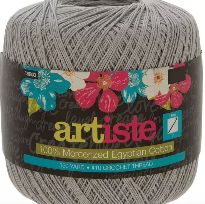 Artiste Cotton Crochet Thread #10 Various Colors! New! Price Per Skein ...