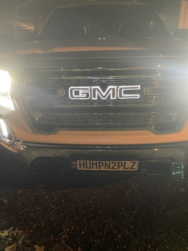 Genuine GM Exterior Emblem Illuminated GMC Red 84741557 for sale online ...
