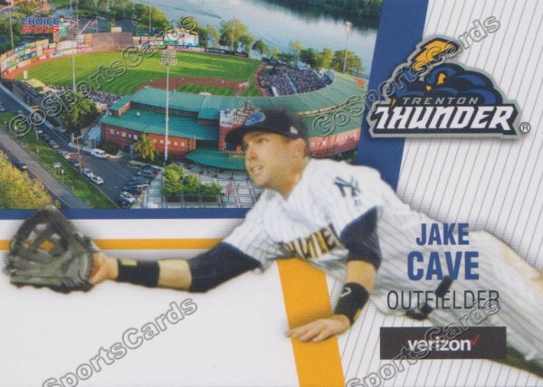 2016 Trenton Thunder Jake Cave RC Rookie NY Yankees | eBay