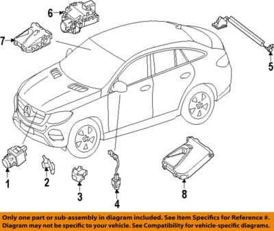 MERCEDES OEM 15-18 CLS550 Electrical Side Camera 0009051003 | eBay