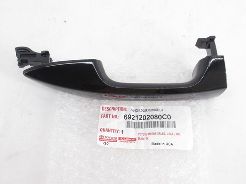 Genuine OEM Toyota 69212-02080-C0 Driver Front Outside Door Handle 14 ...